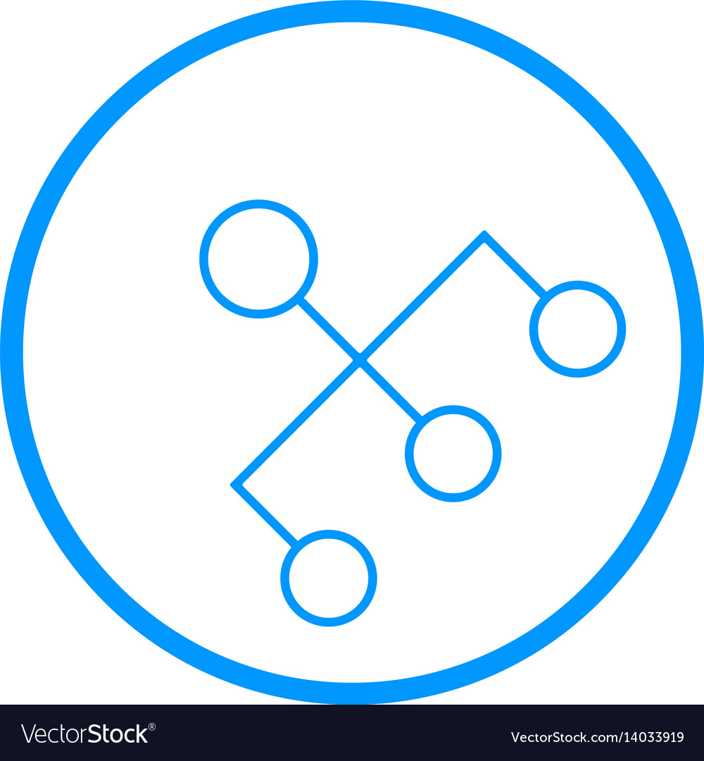 Chain command line icon Royalty Free Vector Image