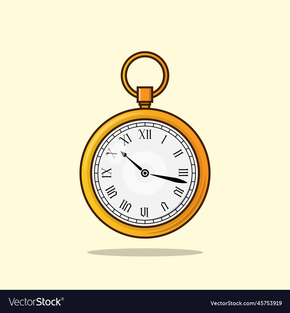 Clock Royalty Free Vector Image - VectorStock