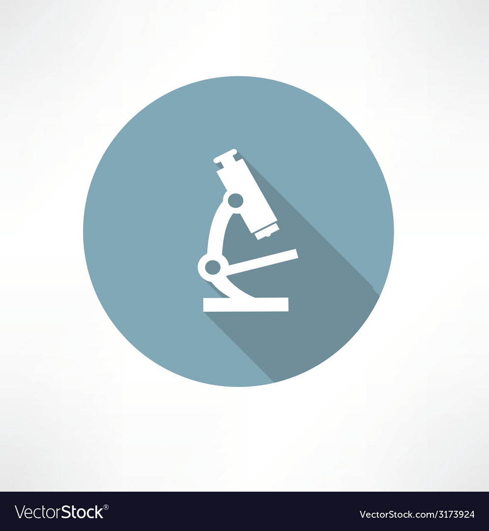 Microscope icon Royalty Free Vector Image - VectorStock