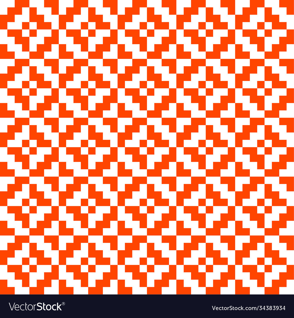 Seamless weaving textile pattern for clothing Vector Image