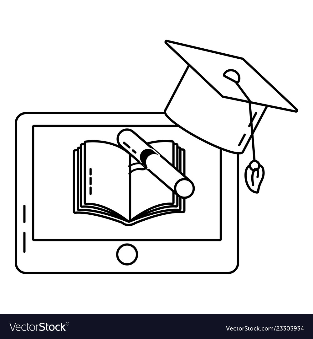 Study element cartoon Royalty Free Vector Image