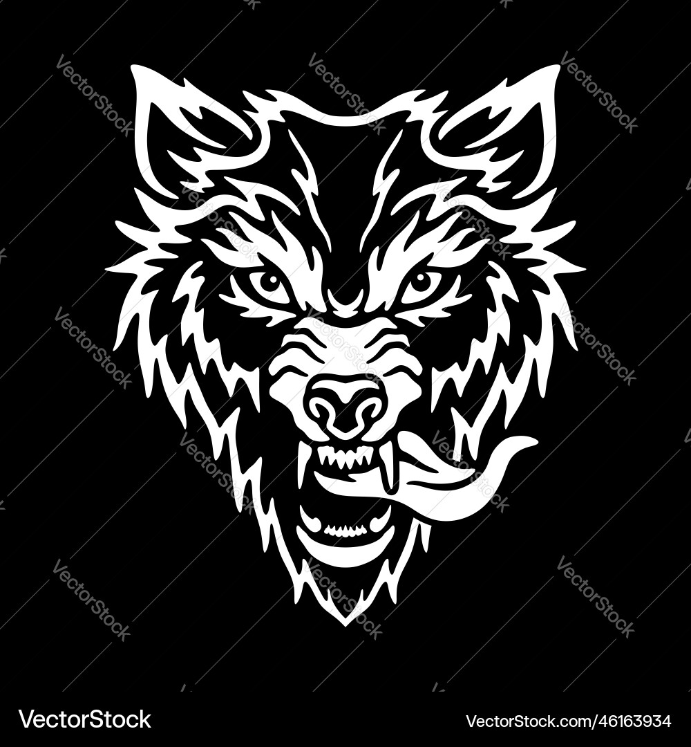 Wolves Royalty Free Vector Image - VectorStock