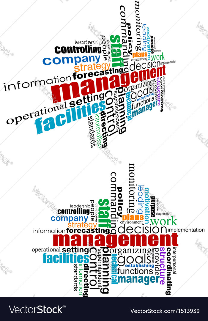 Management tags cloud Royalty Free Vector Image