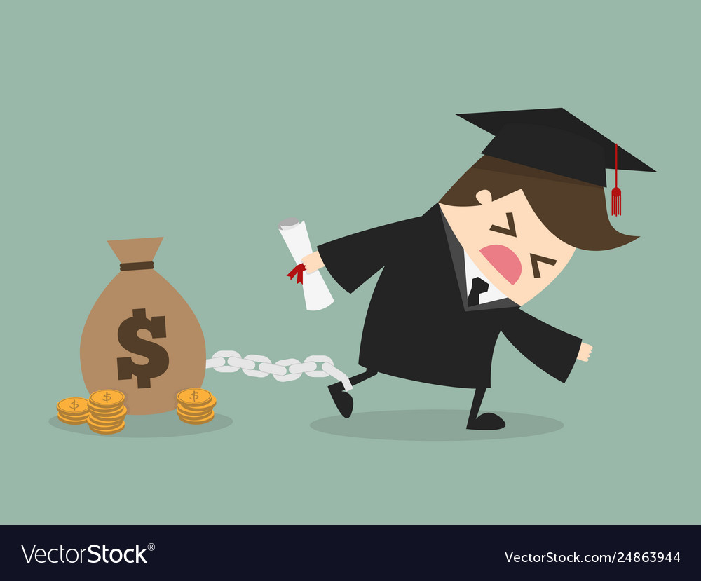 Debt Royalty Free Vector Image - VectorStock
