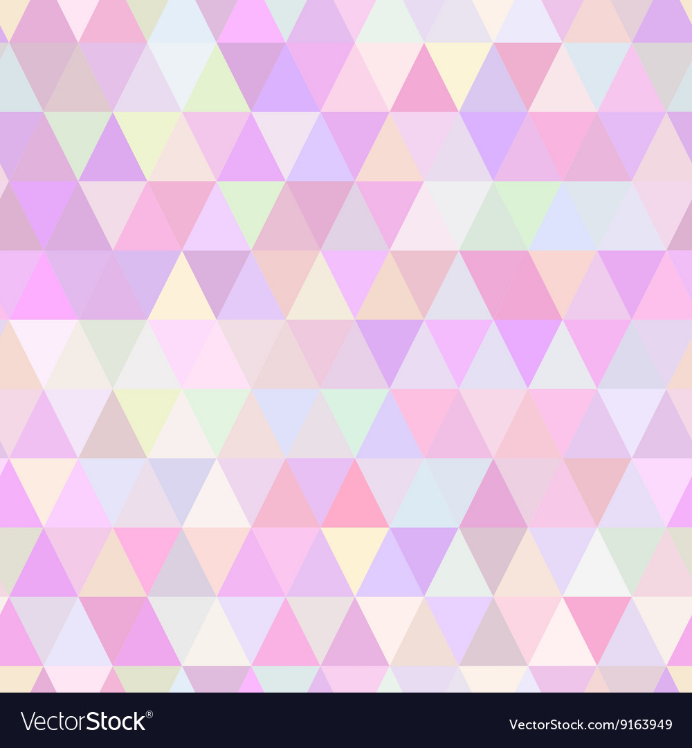 Abstract geometric triangle seamless pattern Vector Image