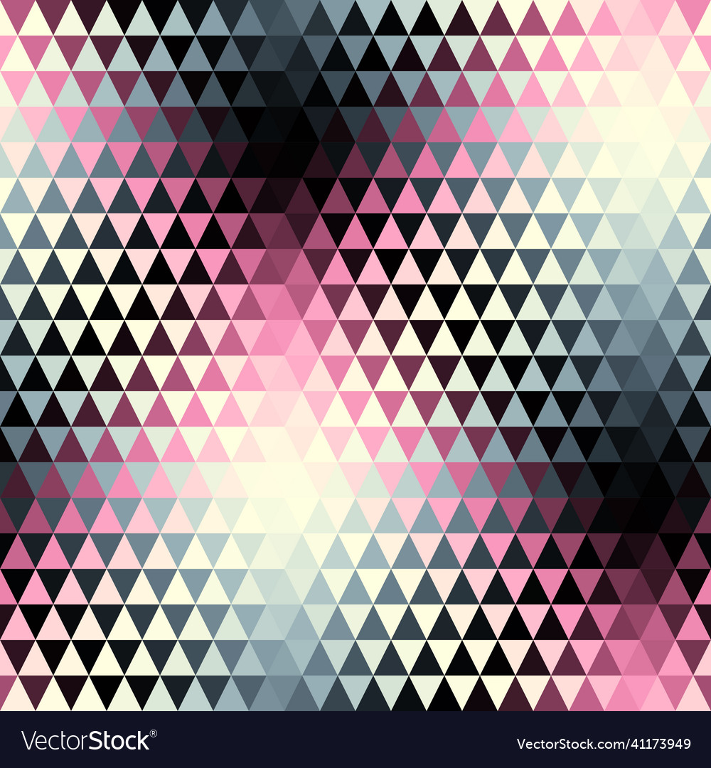 Geometric abstract pattern moire overlay style Vector Image