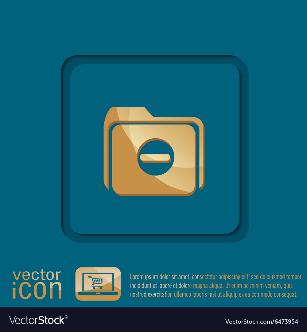 Folder for documents Royalty Free Vector Image