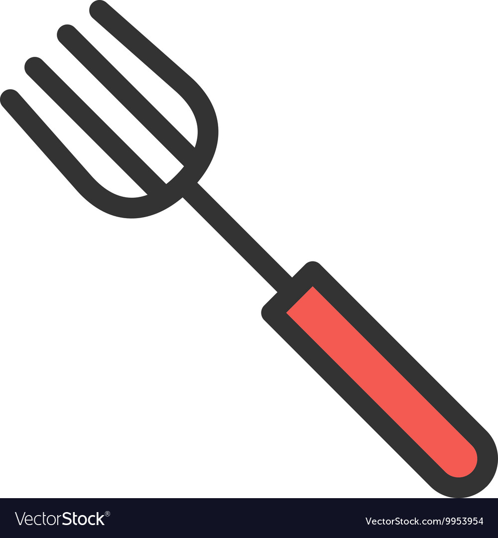 Fork Royalty Free Vector Image - VectorStock
