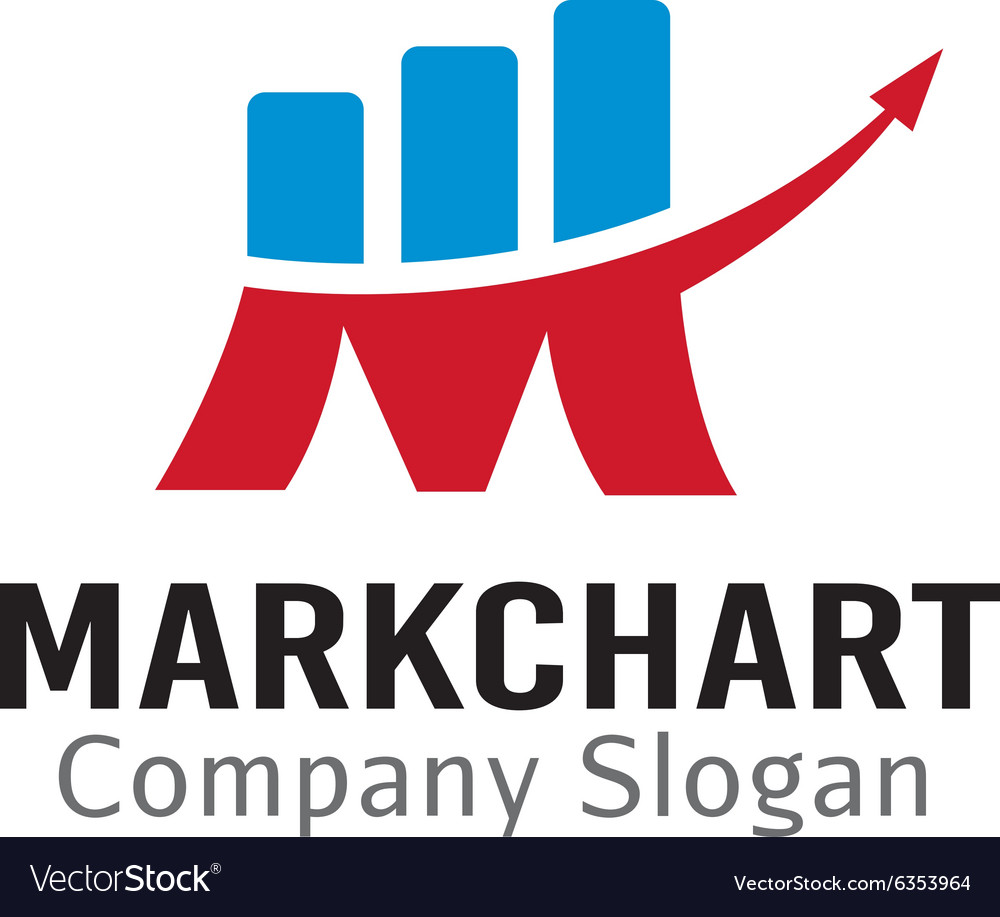 Mark chart design Royalty Free Vector Image - VectorStock