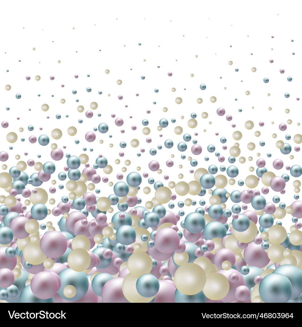 Splash of bright balloons background abstract Vector Image