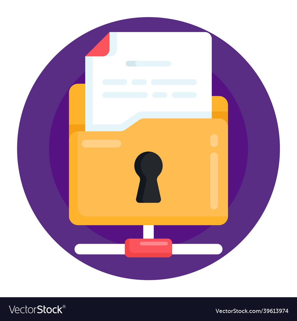 Shared folder Royalty Free Vector Image - VectorStock