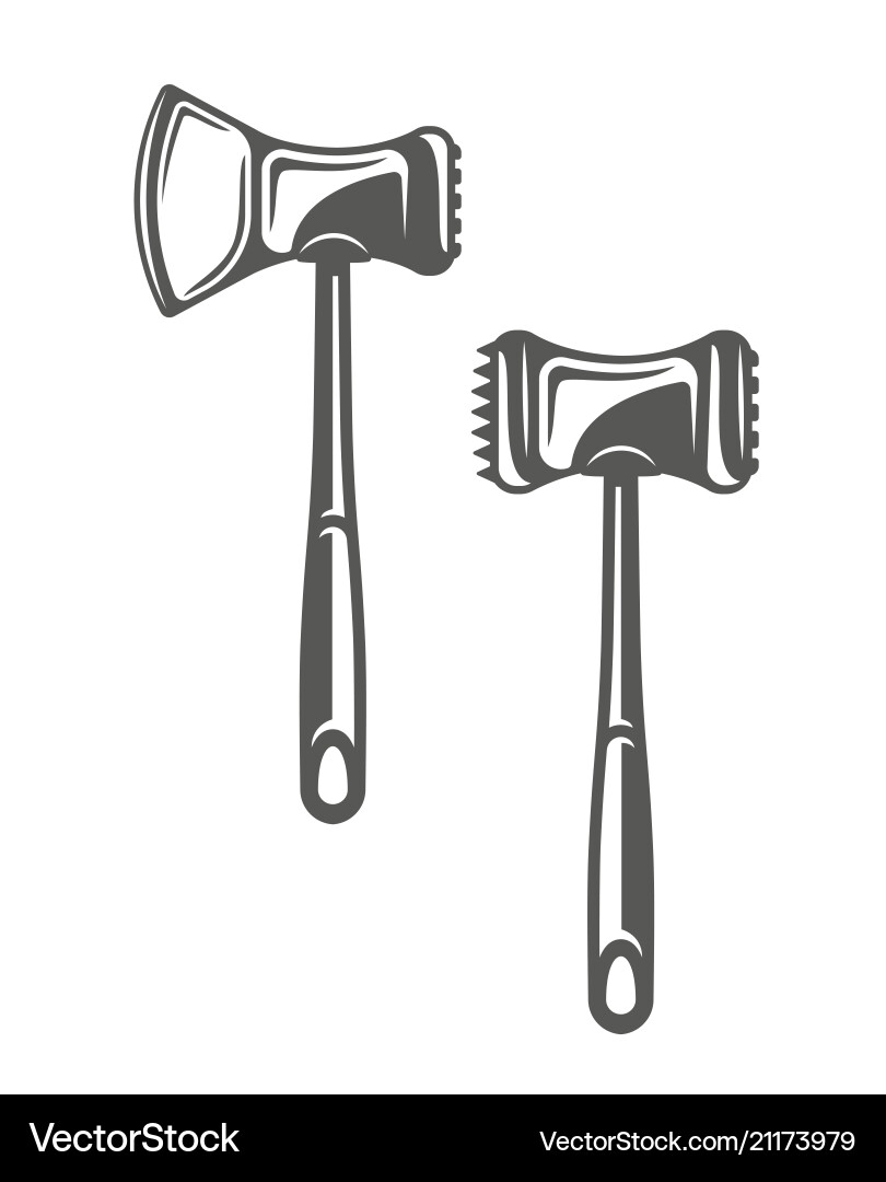 Meat tenderizer Royalty Free Vector Image - VectorStock