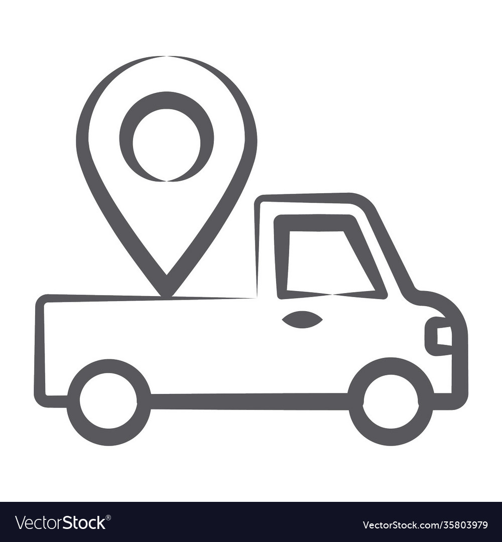 Vehicle tracker Royalty Free Vector Image - VectorStock