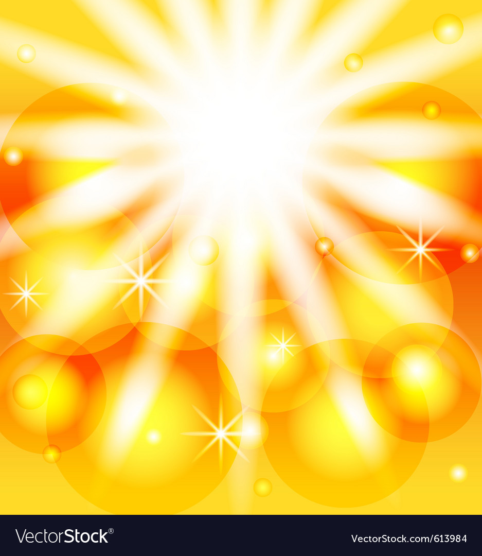 Abstract sunny background Royalty Free Vector Image