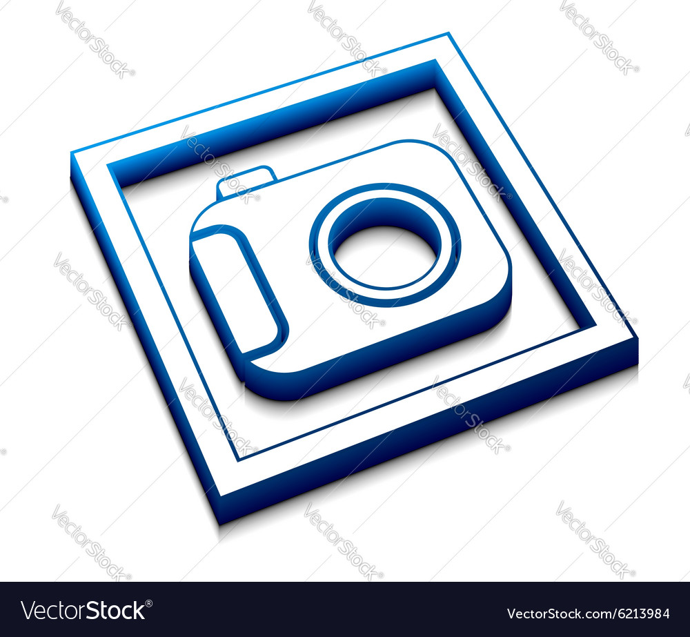 Camera web icon Royalty Free Vector Image - VectorStock