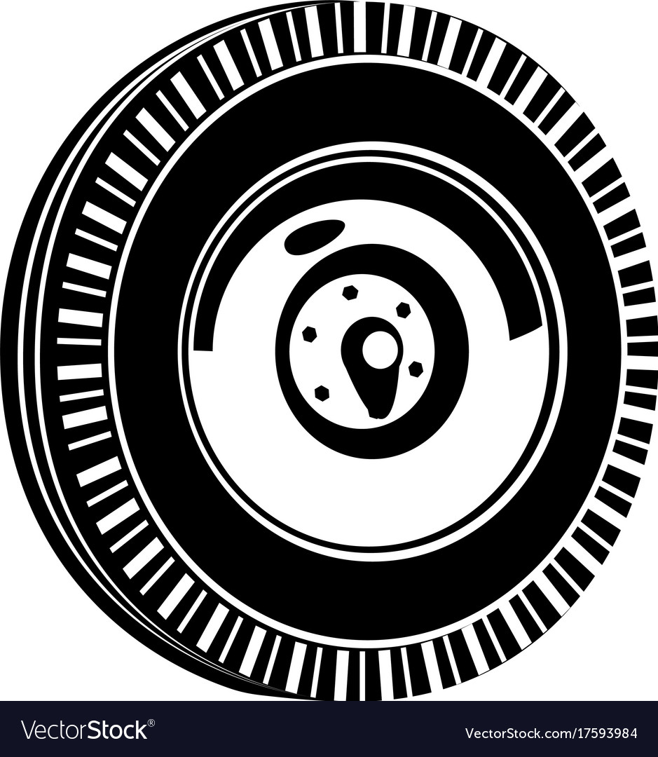 Wheel Royalty Free Vector Image - VectorStock