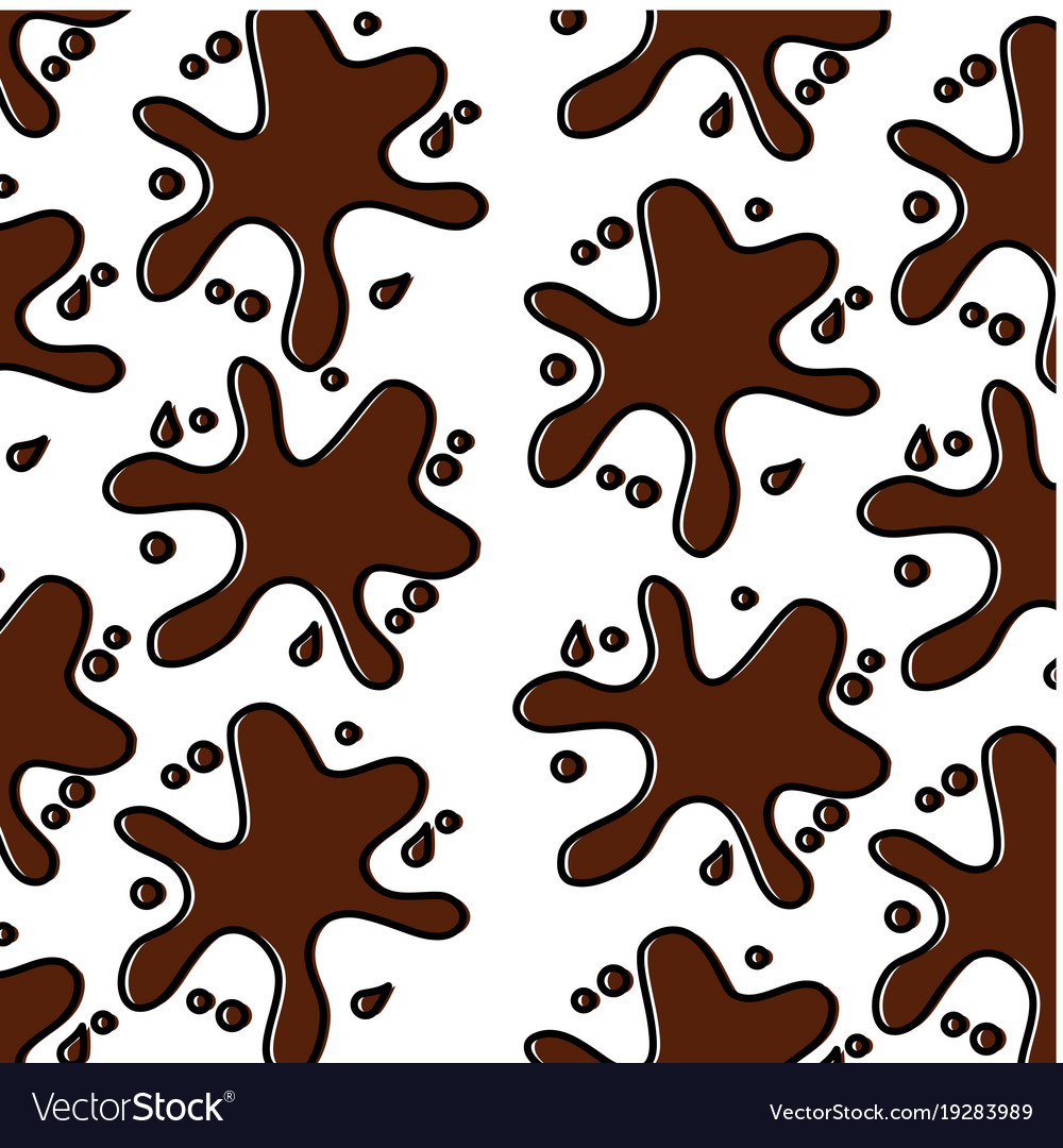 Paint splatter pattern image Royalty Free Vector Image