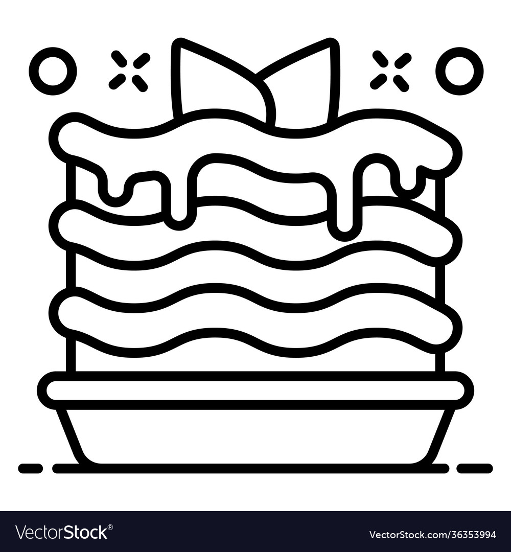 Griddle cake Royalty Free Vector Image - VectorStock