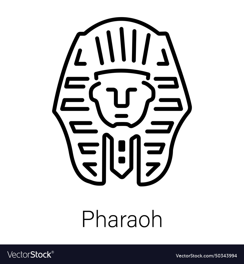 Pharaoh Royalty Free Vector Image - VectorStock