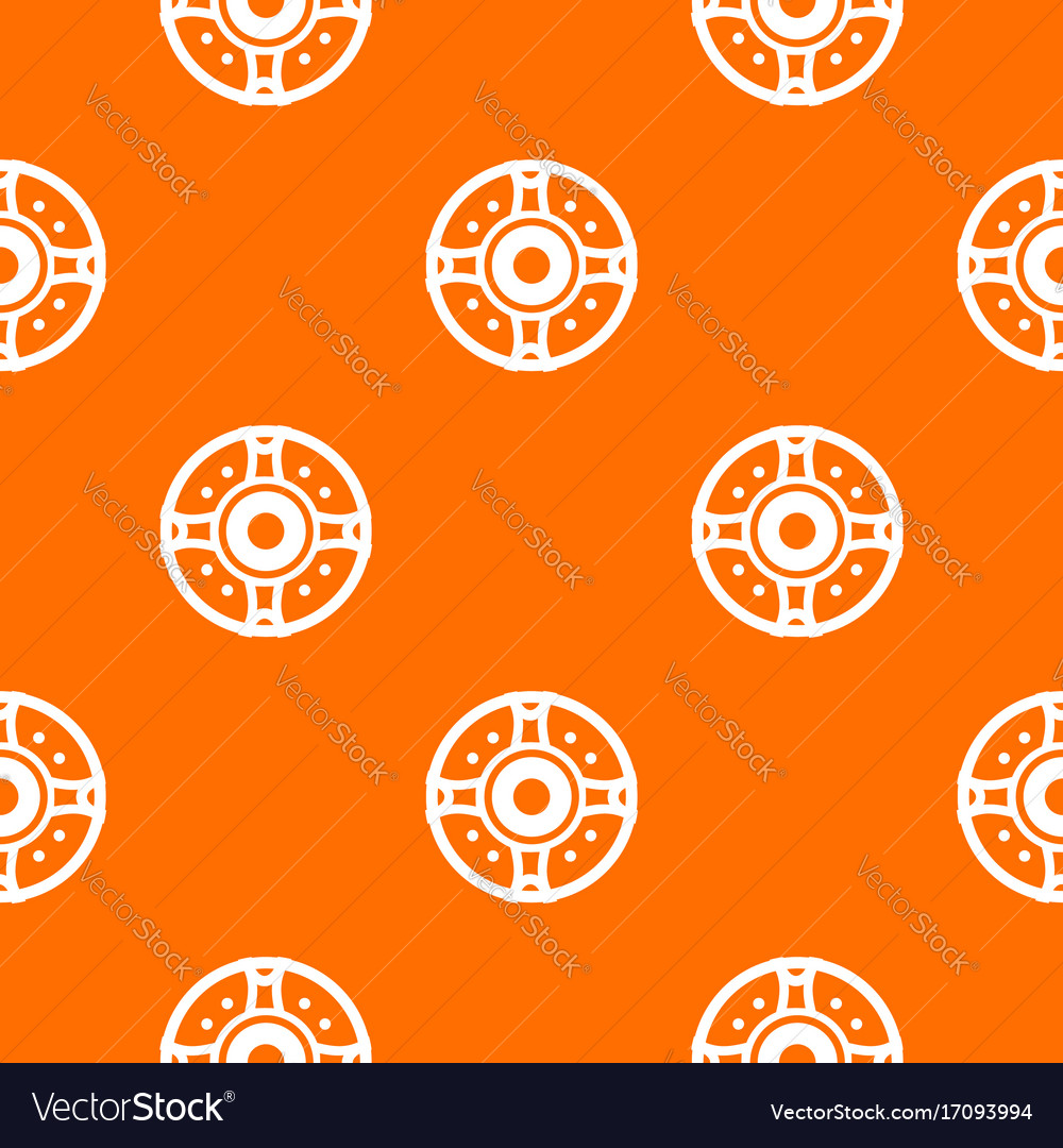 Shield pattern seamless Royalty Free Vector Image