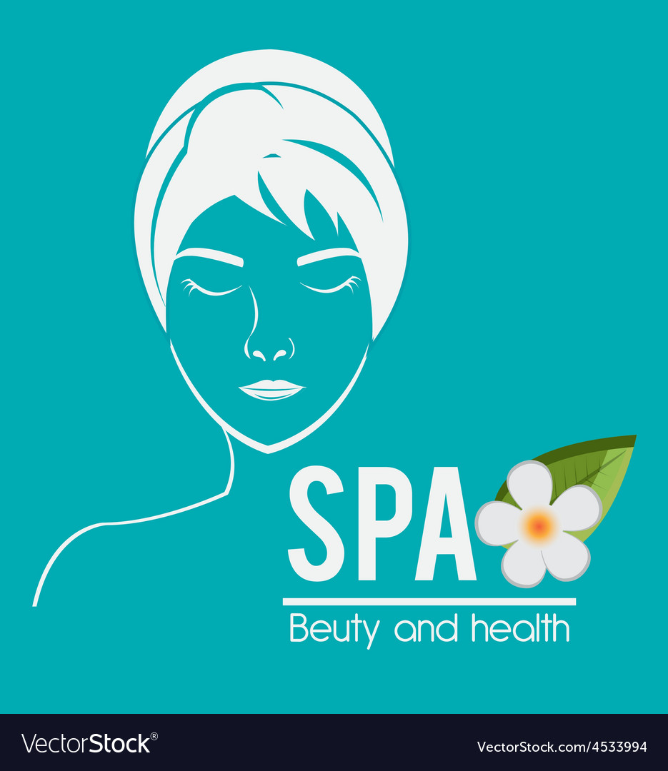 Spa design Royalty Free Vector Image - VectorStock