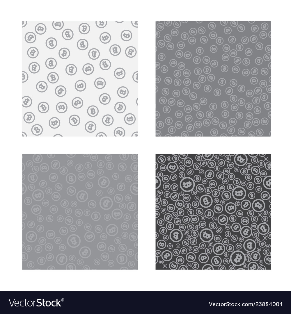 Bitcoin seamless pattern white Royalty Free Vector Image Bitcoin seamless pattern white Royalty Free Vector Image