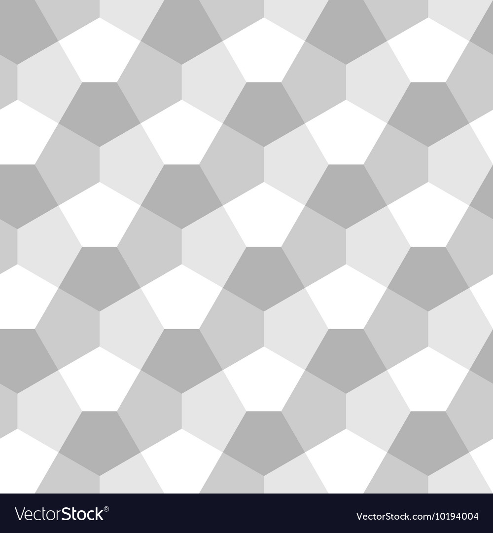 Seamless Geometric Pattern Pentagonal Regular Vector Image