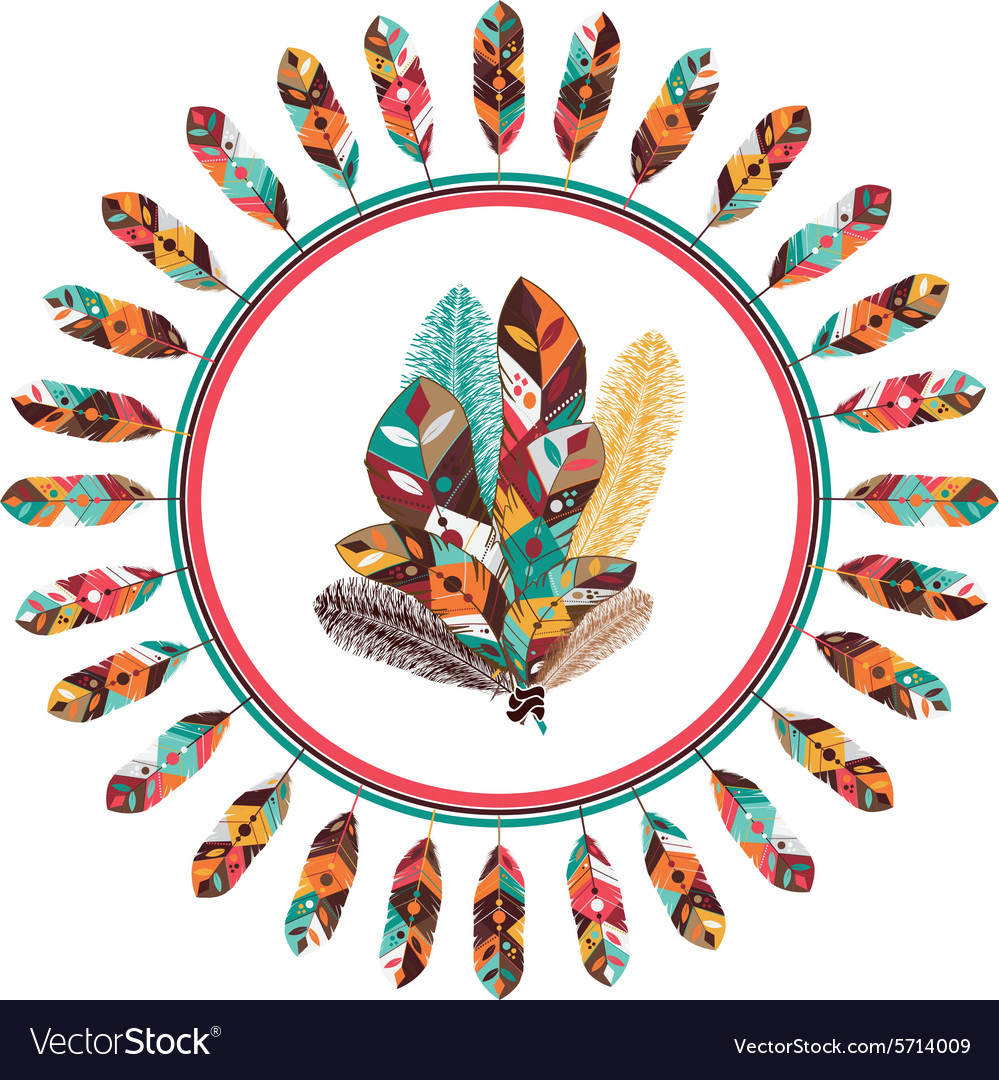 Boho design Royalty Free Vector Image - VectorStock