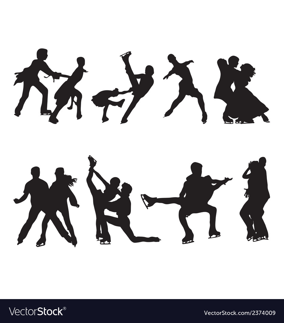 Skating Royalty Free Vector Image - VectorStock