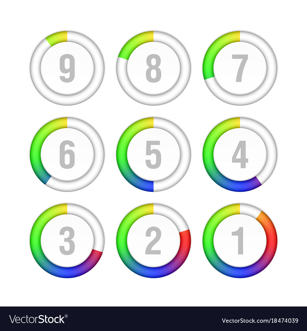 Countdown timer Royalty Free Vector Image - VectorStock