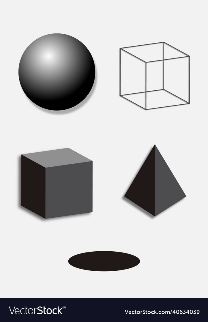 Geometric forms Royalty Free Vector Image - VectorStock