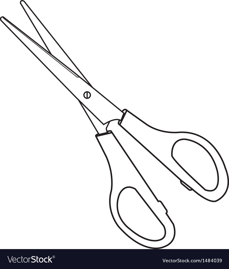 Scissors Royalty Free Vector Image - VectorStock