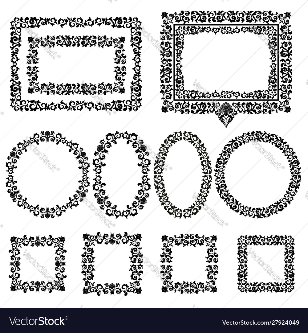 Frames Royalty Free Vector Image - VectorStock