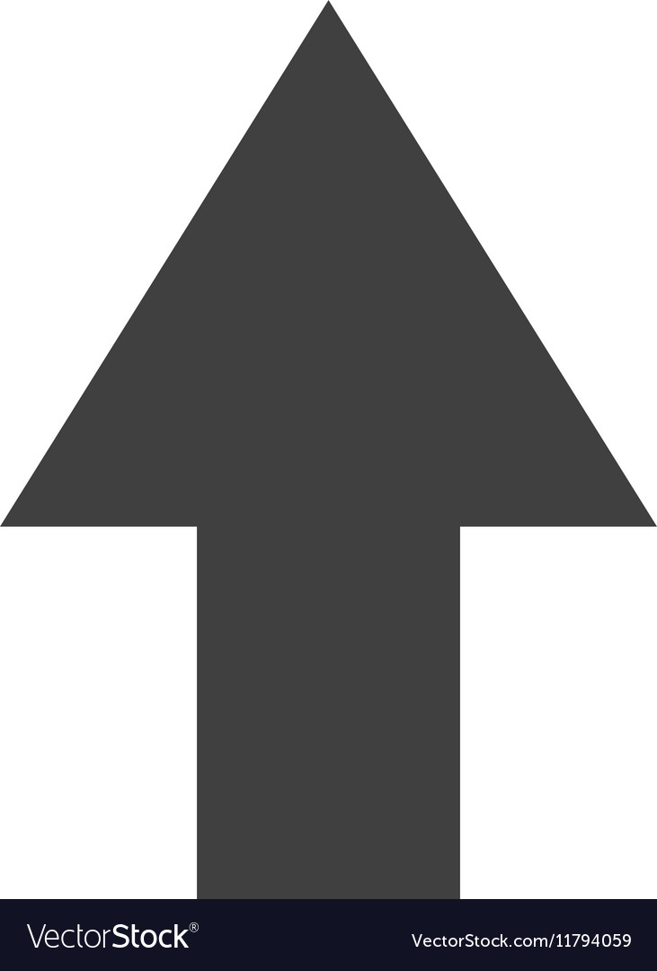 Arrow pointer cursor icon Royalty Free Vector Image