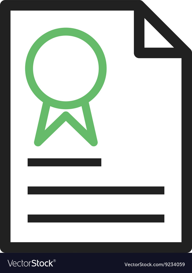 Certification Royalty Free Vector Image - VectorStock