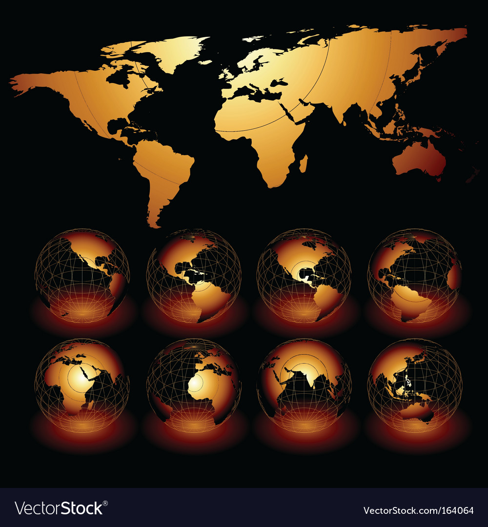 World Royalty Free Vector Image - VectorStock