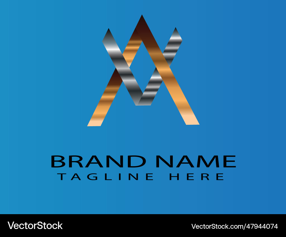 A modern logo Royalty Free Vector Image - VectorStock