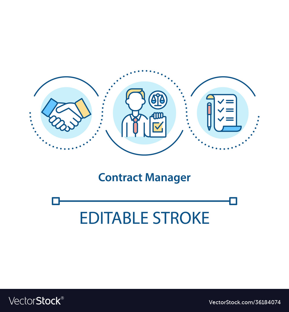 Contract Management Icon