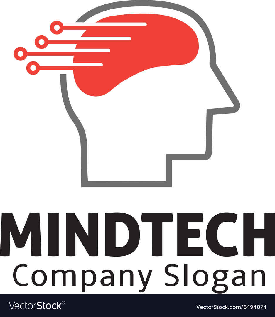 Mindtech design Royalty Free Vector Image - VectorStock