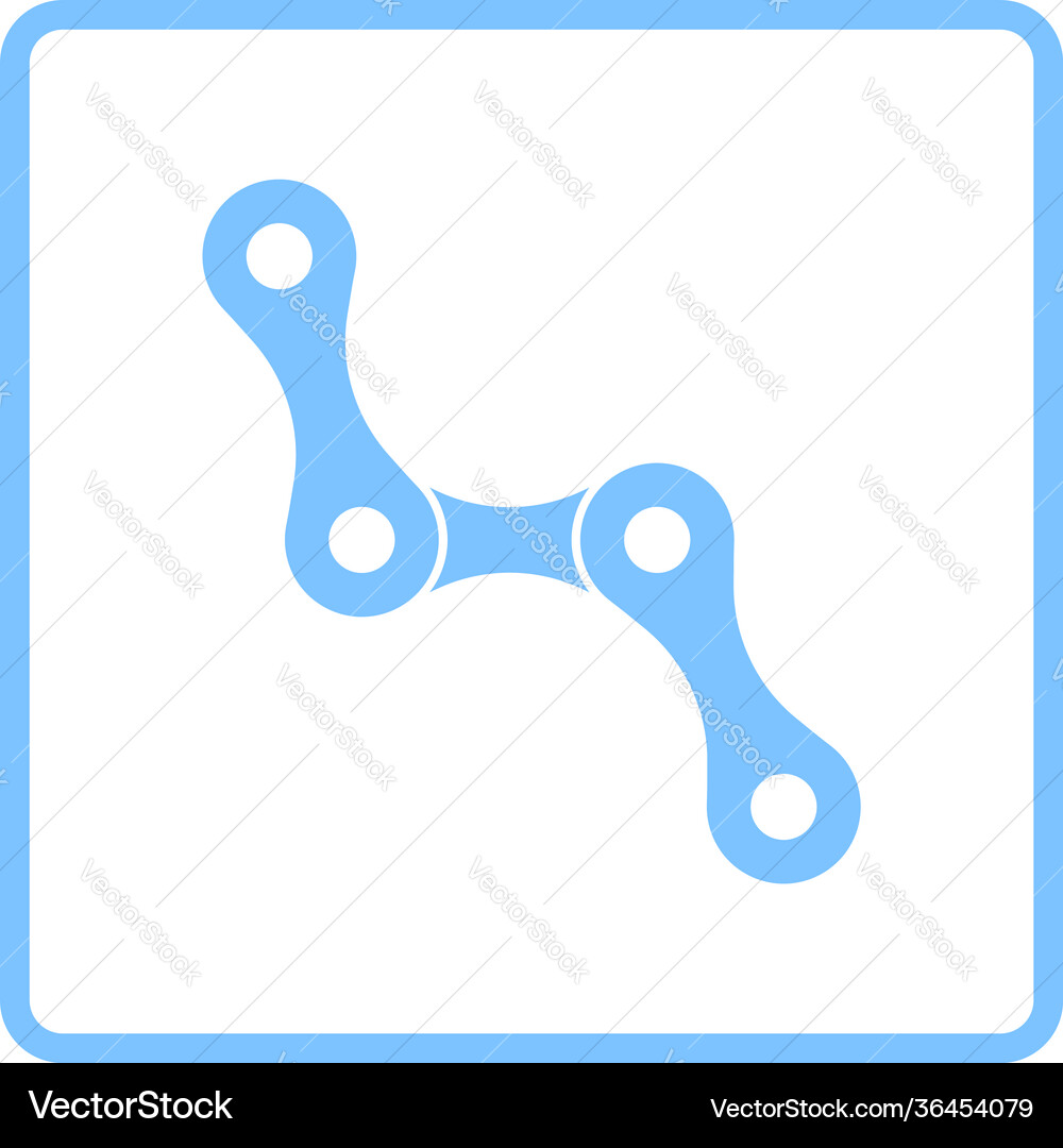 Bike chain icon Royalty Free Vector Image - VectorStock