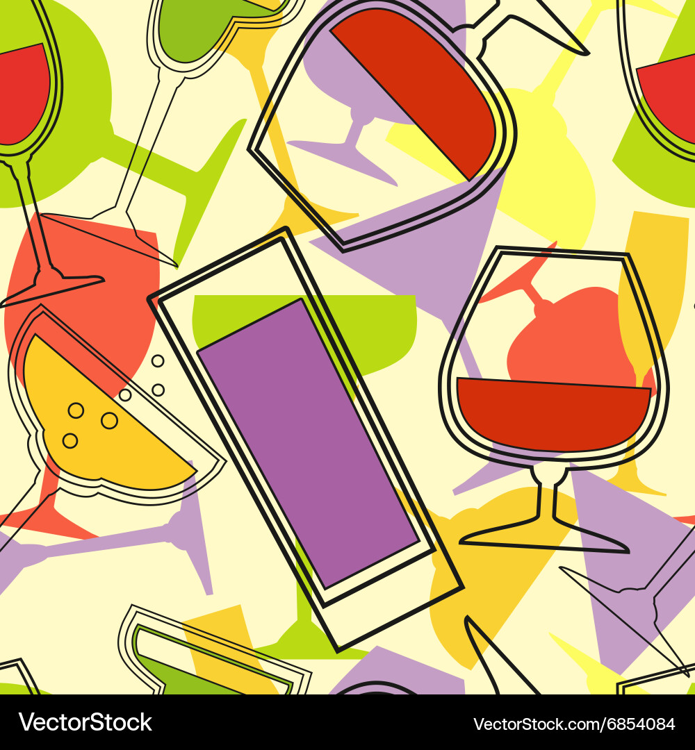 Alcoholbackground Royalty Free Vector Image - VectorStock