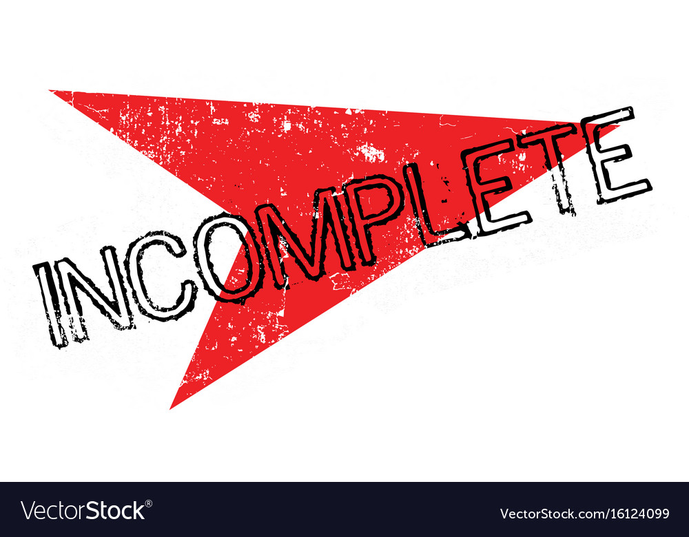 Incomplete rubber stamp Royalty Free Vector Image Incomplete rubber stamp Royalty Free Vector Image