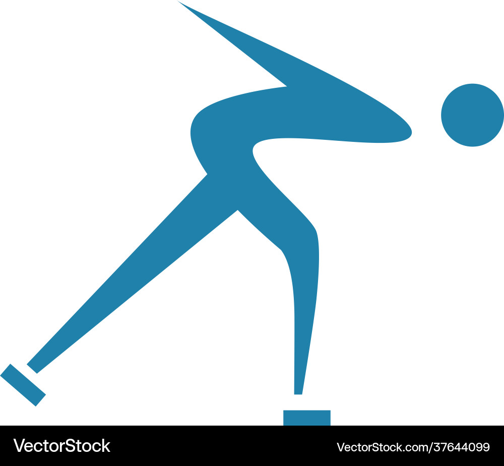 Skating icon Royalty Free Vector Image - VectorStock