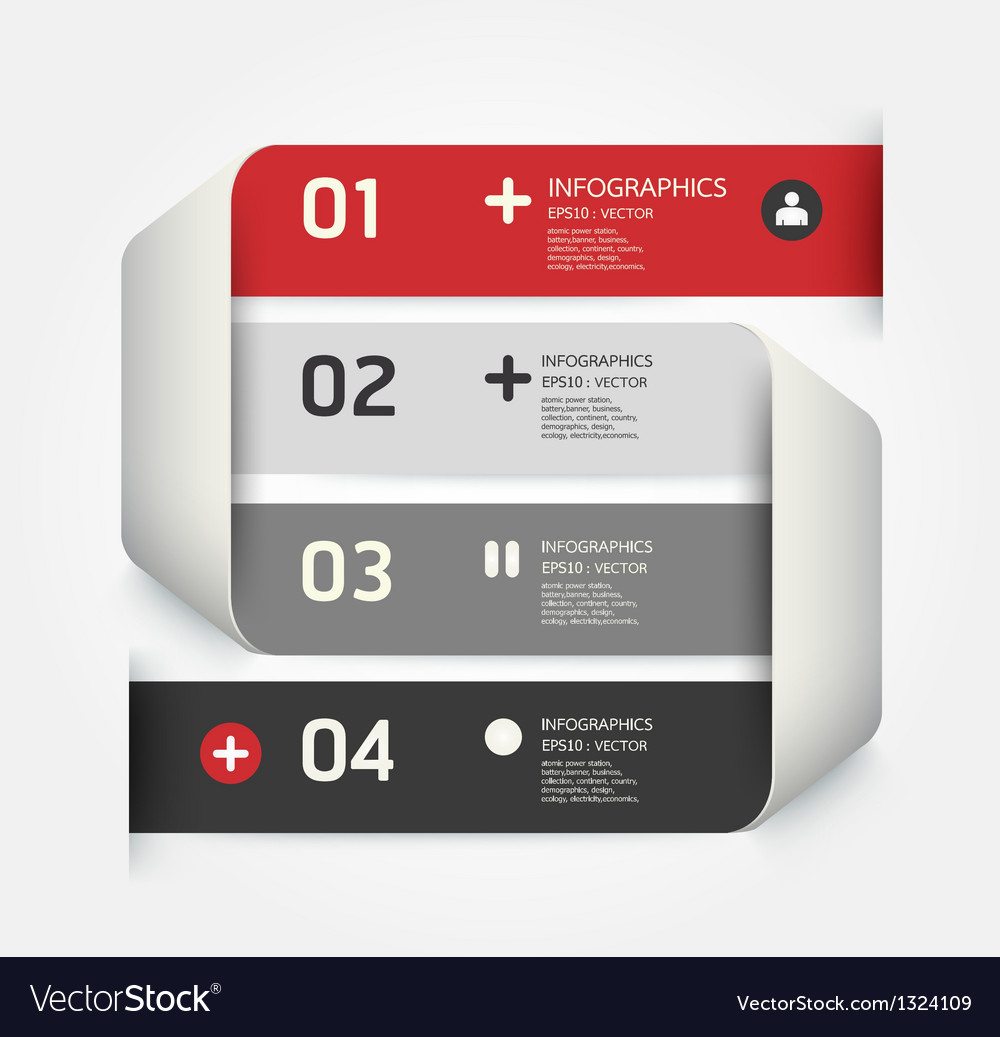 Modern design template Royalty Free Vector Image