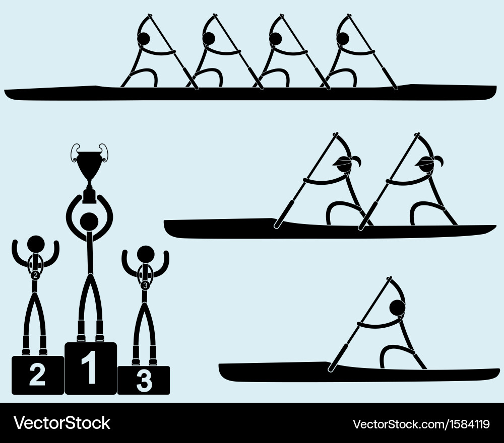 Canoe Royalty Free Vector Image - VectorStock