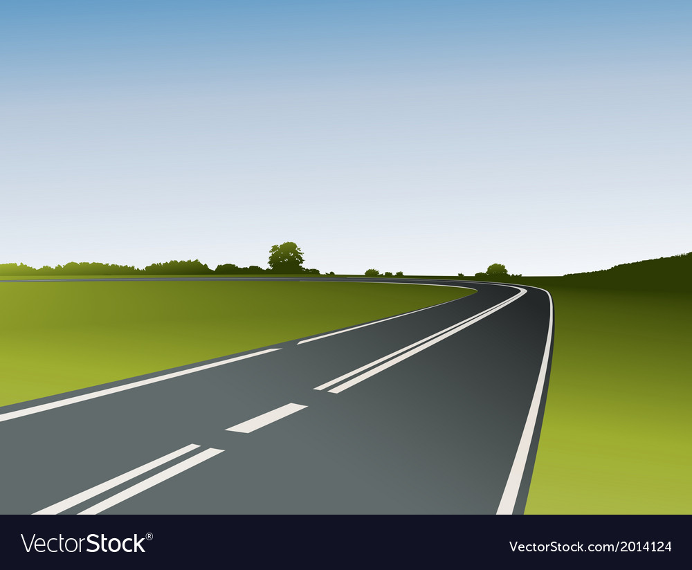 Road Royalty Free Vector Image - VectorStock