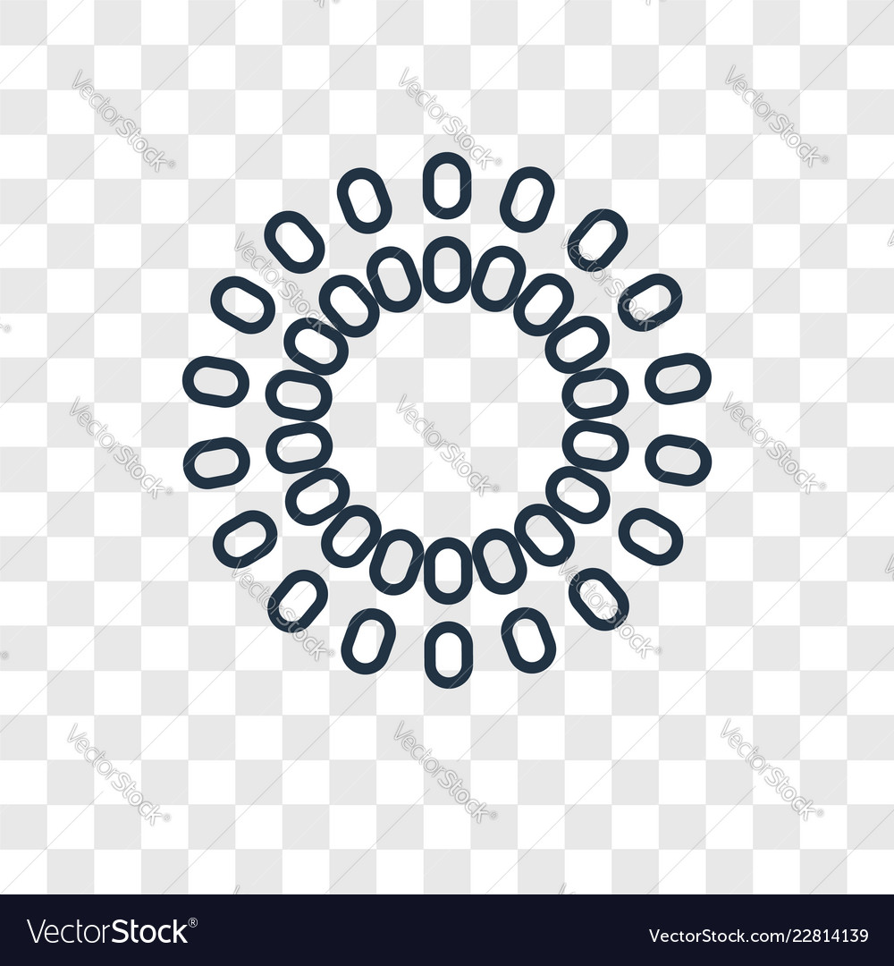 Loading concept linear icon isolated Royalty Free Vector