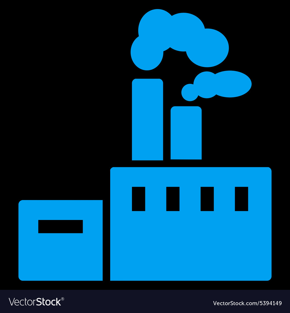 Factory icon from commerce set Royalty Free Vector Image