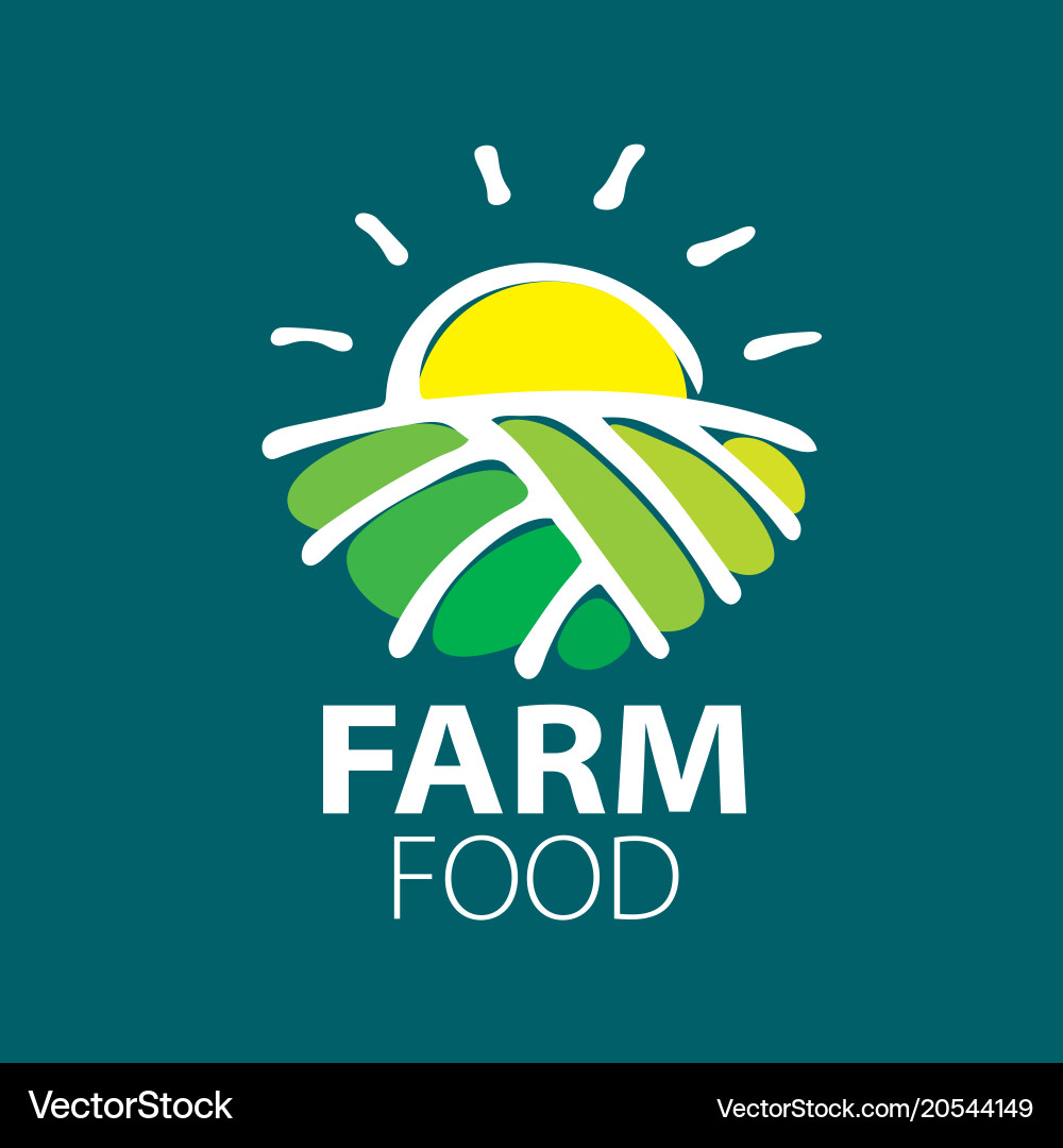 Logo farm food Royalty Free Vector Image - VectorStock
