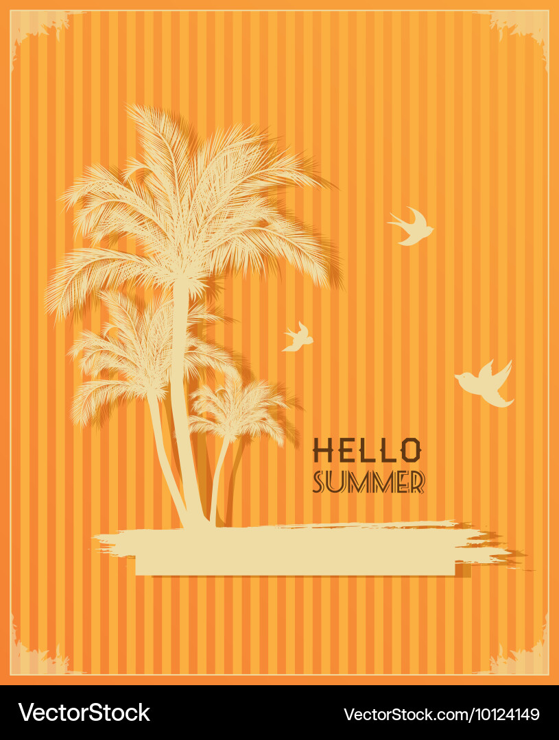 Summer Royalty Free Vector Image - VectorStock